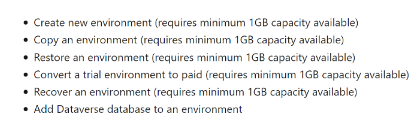 How to fix data storage issues in Microsoft Dynamics 365 or Power Apps ...